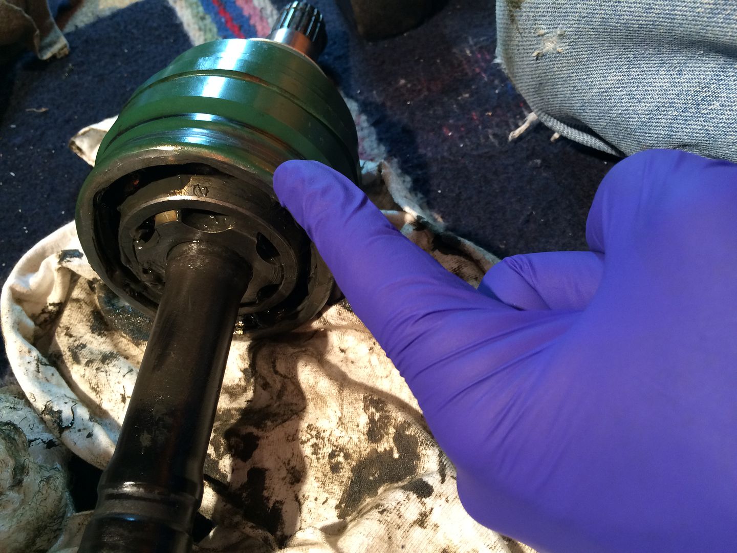 Inner CV joint separation for boot replacement! | The Lotus Cars Community